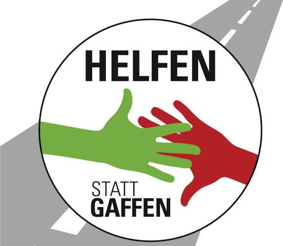 Helfen statt Gaffen - Erste Hilfe im Straßenverkehr